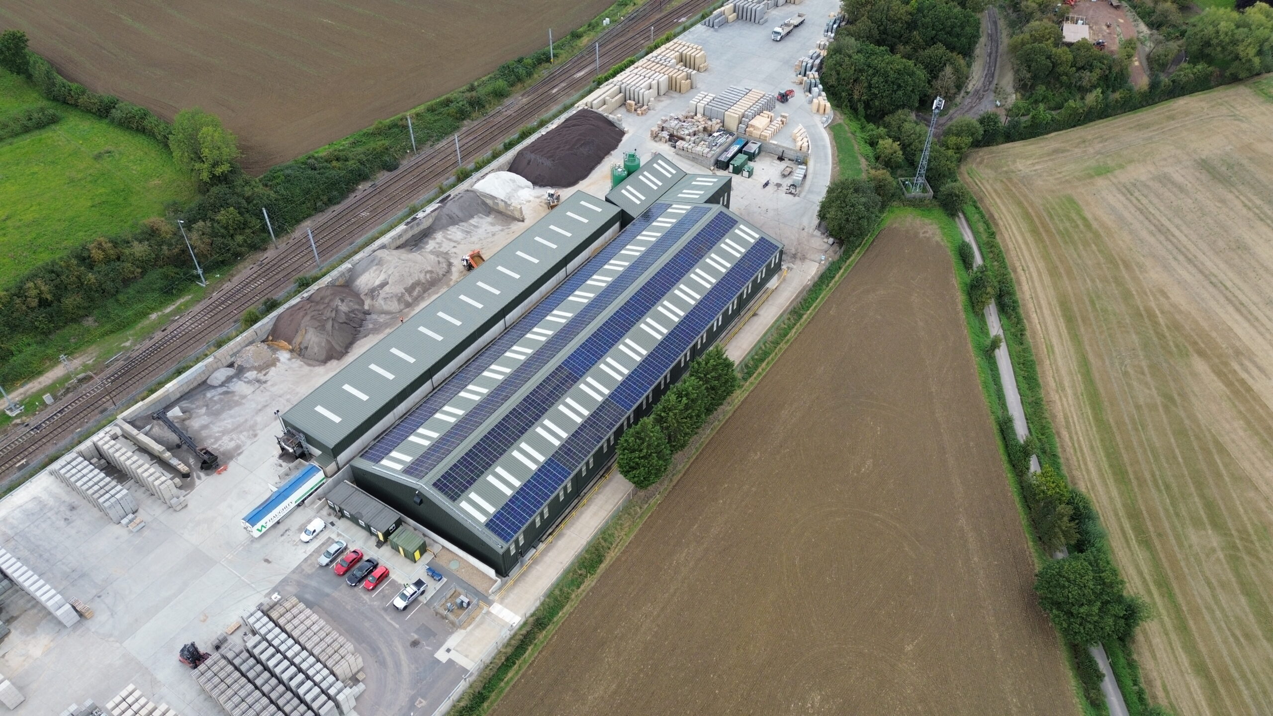 Our Solar Projects: Haughley Block Plant - Solar East Anglia