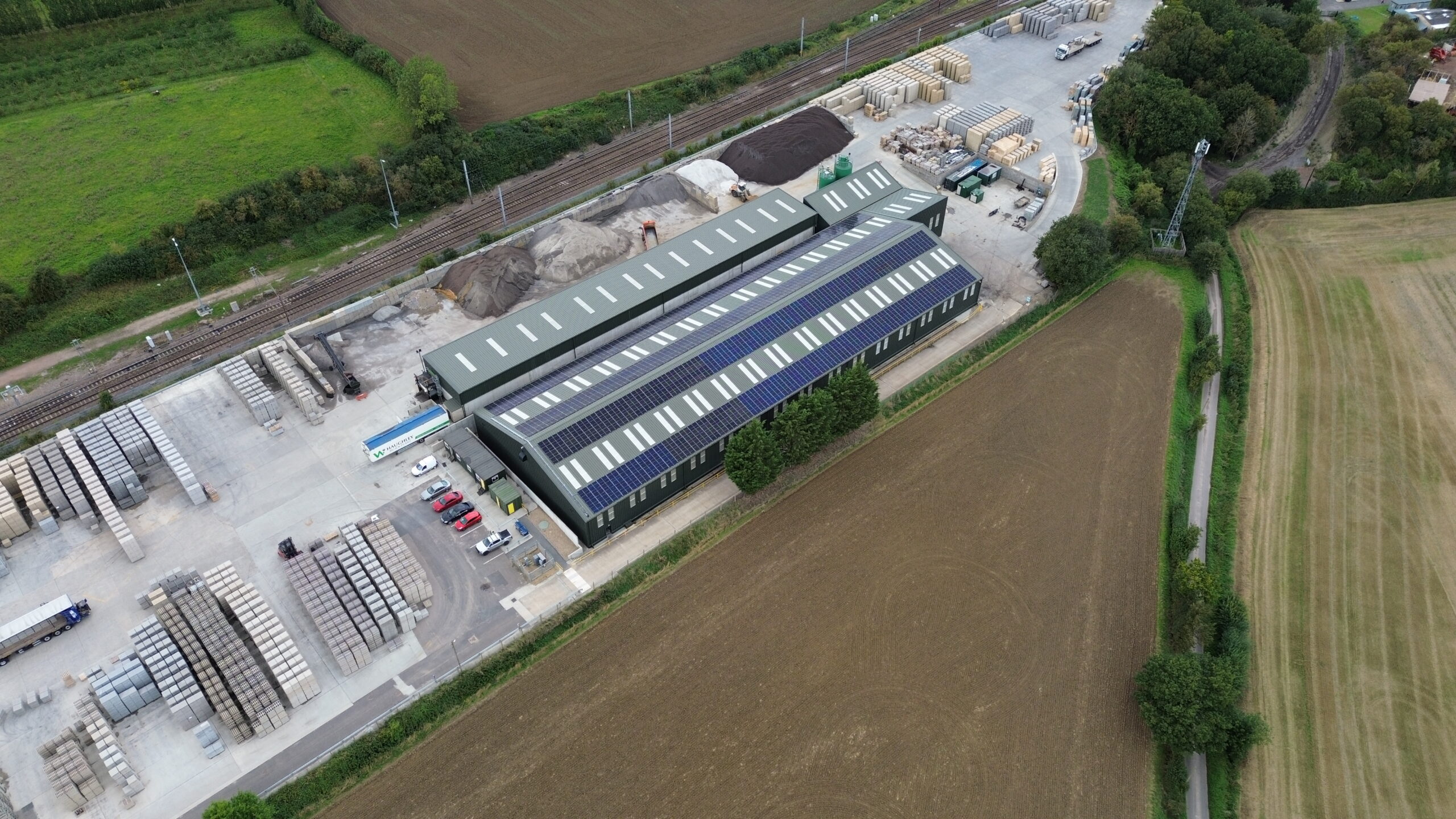 Our Solar Projects: Haughley Block Plant - Solar East Anglia